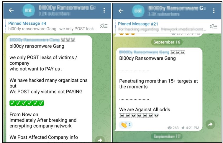 Cyble - Bl00dy – New Ransomware Strain Active In The Wild