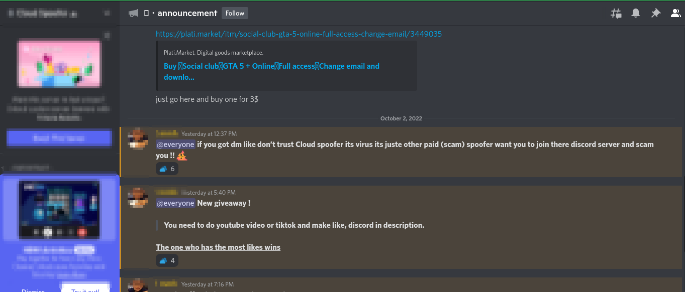 Cyble - Modified FiveM Spoofer Targeting Gamers