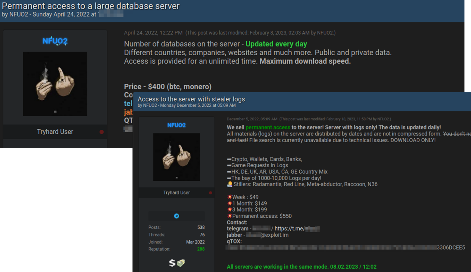 Data Breaches: Illicit Lookup Services Worsening Privacy