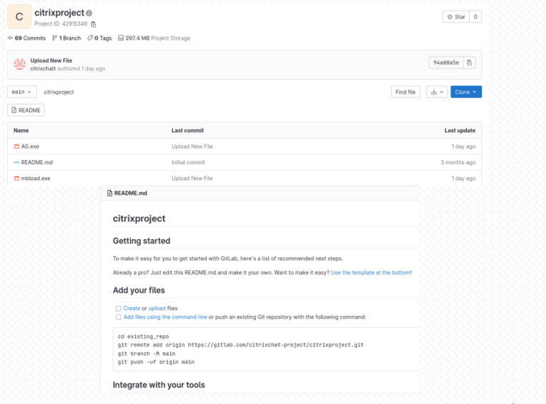Citrix Users Targeted: AresLoader Via GitLab Repo