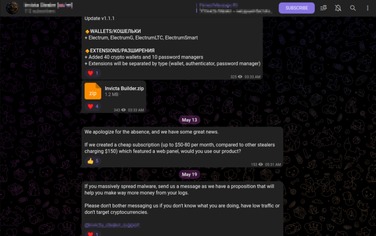 Invicta Stealer Spreads Via Fake GoDaddy Refund Invoices