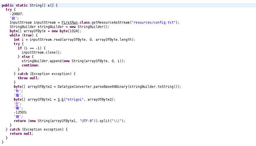 Figure 13 – Fetched C&C Data From Config.txt File - Cyble