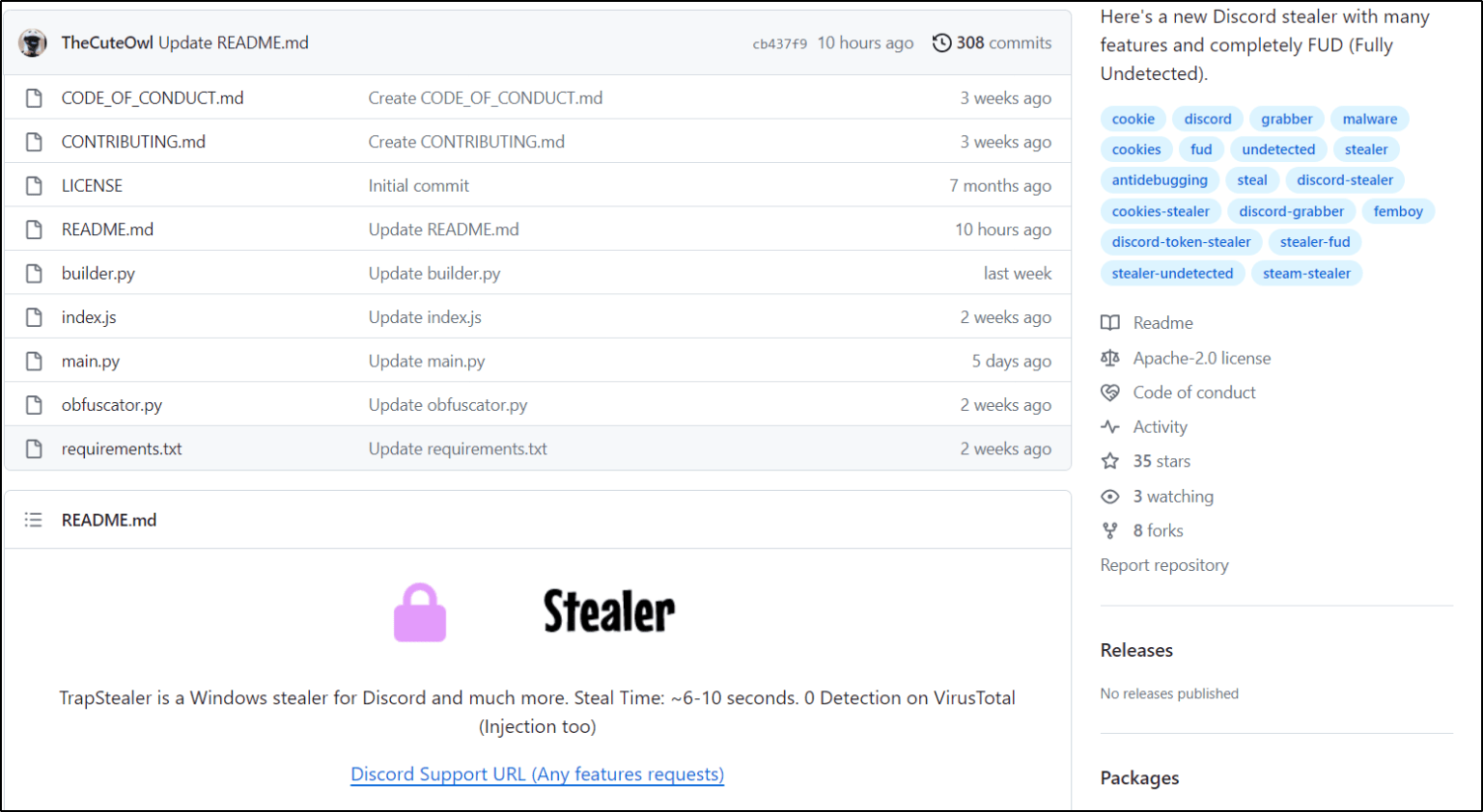 Open-Source 'Trap Stealer' Data Theft In 6 Seconds