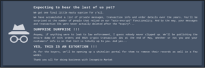 Incognito Admin Arrest Shakes Darknet Markets