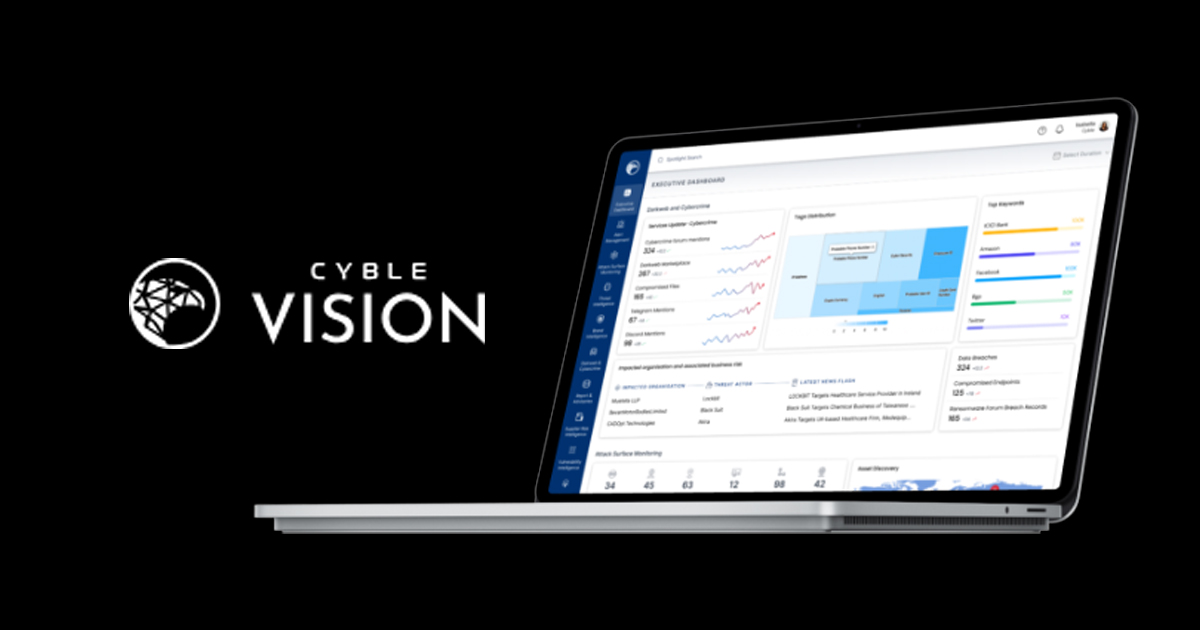 Cyble Vision | Award-Winning AI Cyber Threat Intelligence