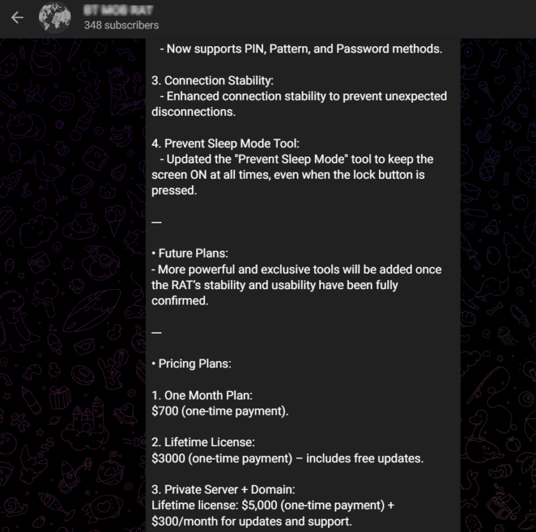 BTMOB RAT Newly Discovered Android Malware