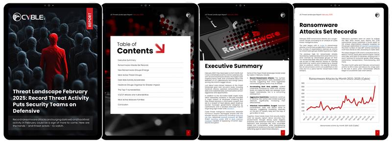 US Threat Landscape Report - February 2025 | Ransomware & AI Risks