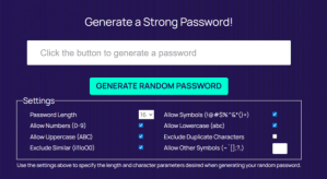 Top 10 Free Websites To Create Strong Passwords And Secure
