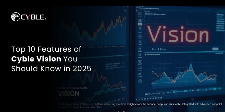 Top 10 Features Of Cyble Vision You Should Know In 2025