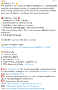 11 Dark Web Telegram Groups For Cybersecurity Teams